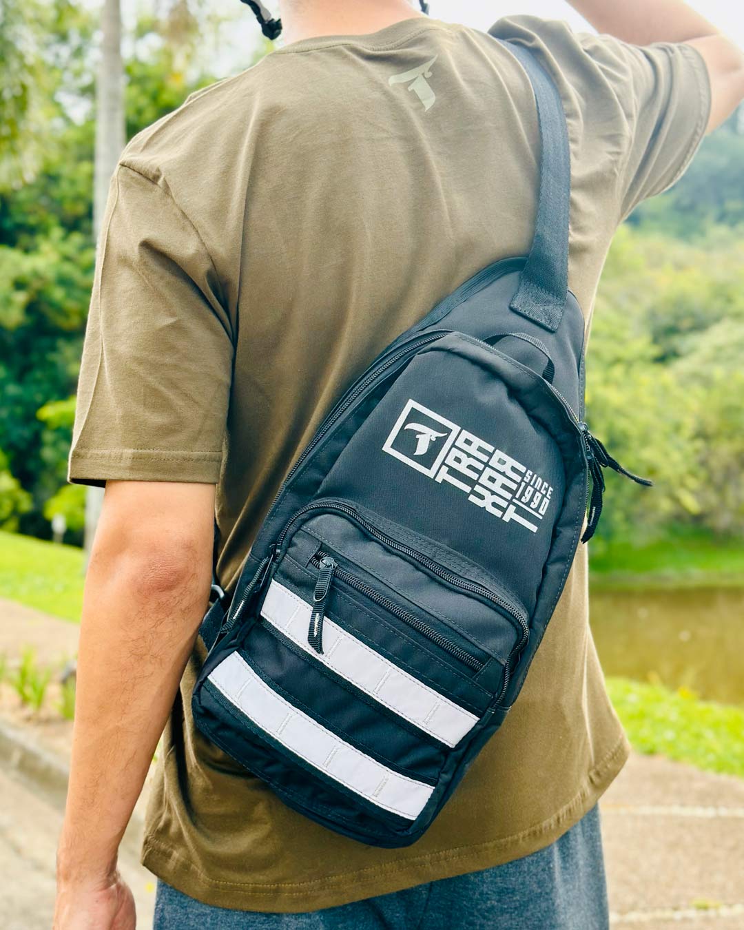 Mochila Transversal Refletiva | TRAXART – Traxart