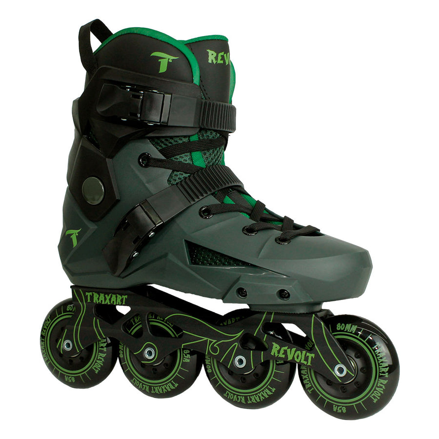 Patins Inline Freestyle Revolt Preto | Traxart