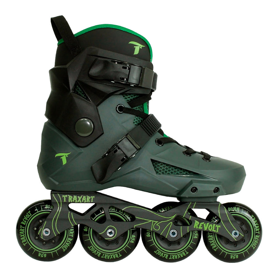 Patins Inline Freestyle Revolt Preto | Traxart
