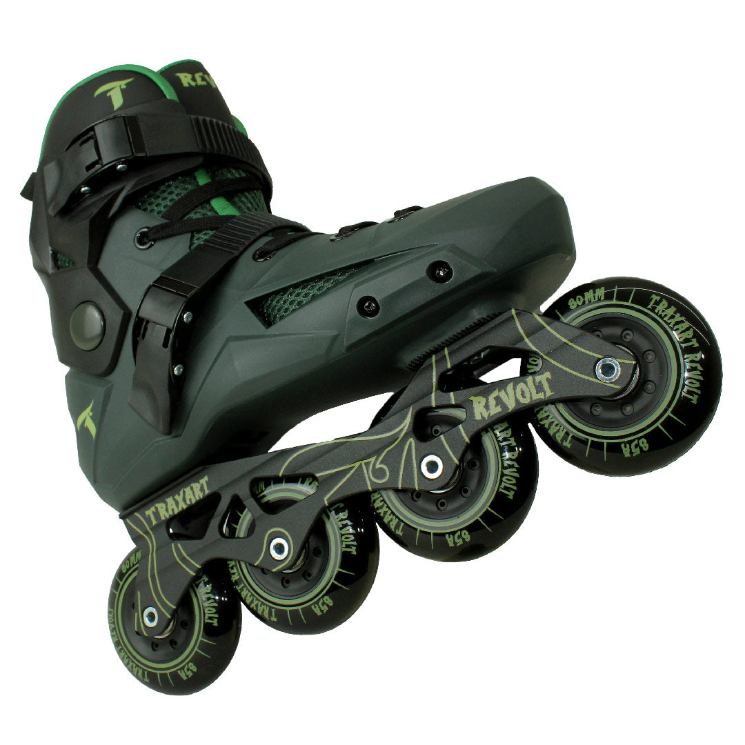 Patins Inline Freestyle Revolt Preto | Traxart